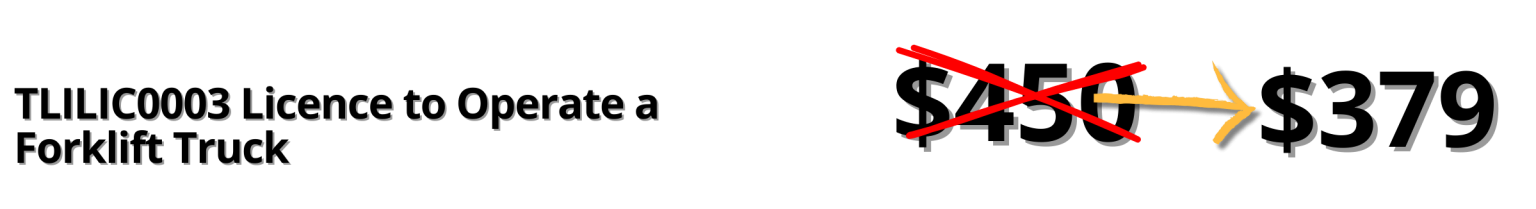 Forklift Licence - Sydney NSW - TLILIC0003